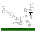 2007-2018 Toyota Spring Seat 48471-52030 | Toyota Parts Center