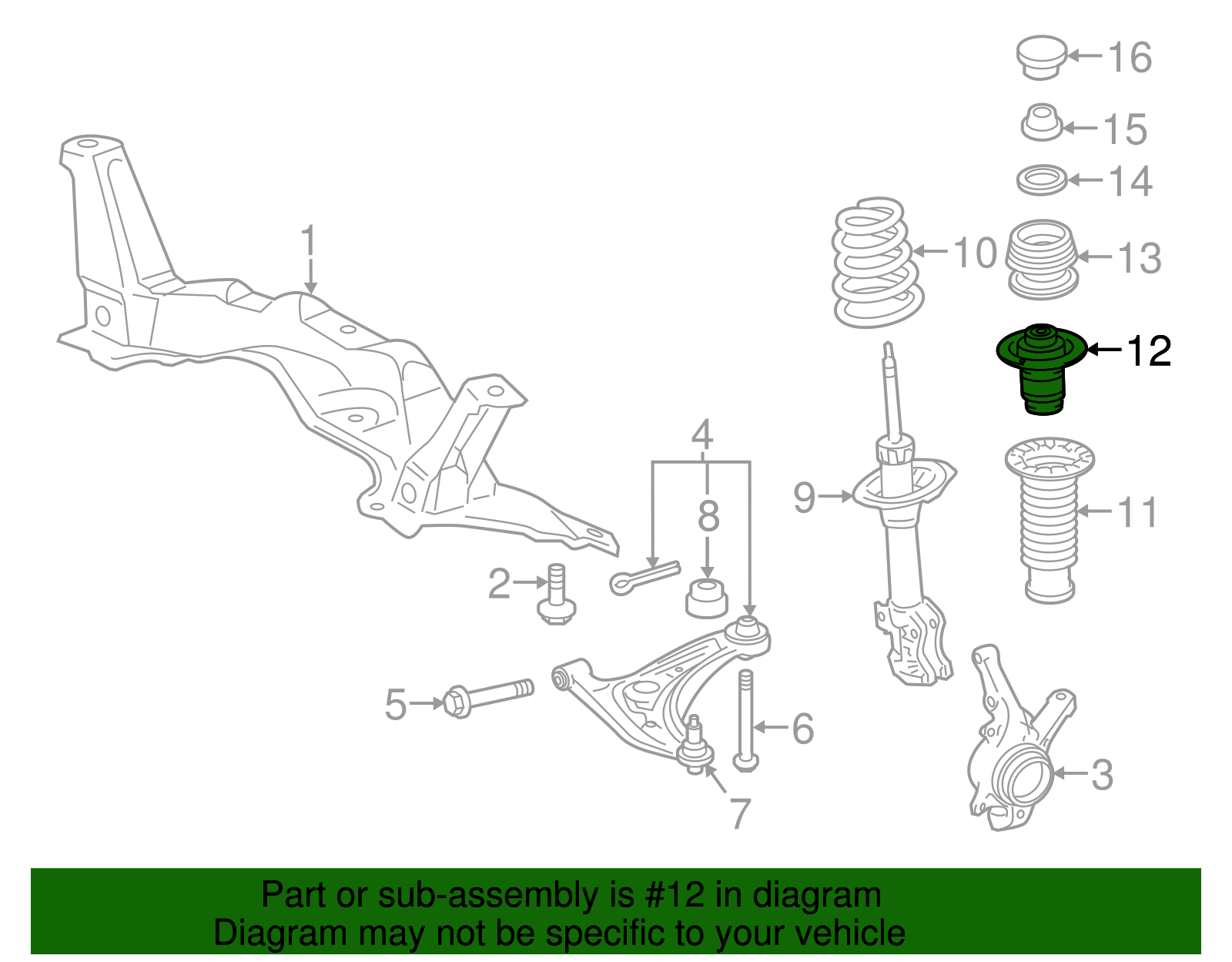 2007-2018 Toyota Spring Seat 48471-52030 | Toyota Parts Center