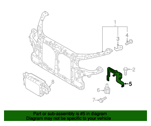 97281-3T000 - Bracket Bracket - 2015-2017 Kia K900 | Kia Auto Parts