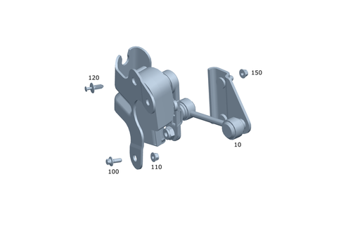 Rear Dynamic Headlamp Range Control Closed-Loop Control for 2014 ...