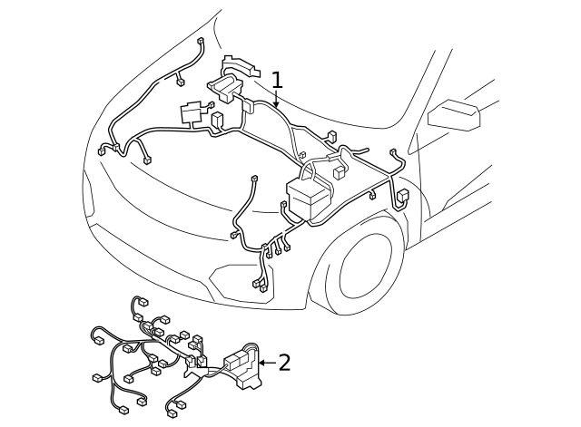 91200-P4820 - Wire Harness 2021-2024 Kia Sorento | Kia.Parts Store