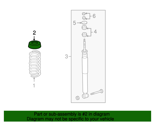 210-325-04-84 - Spring Seat - 1998-2017 Mercedes-Benz | BuyMercedesPartsNow