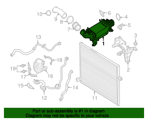274-090-06-14 - Intercooler 2015-2020 Mercedes-Benz | AutoNationParts.com