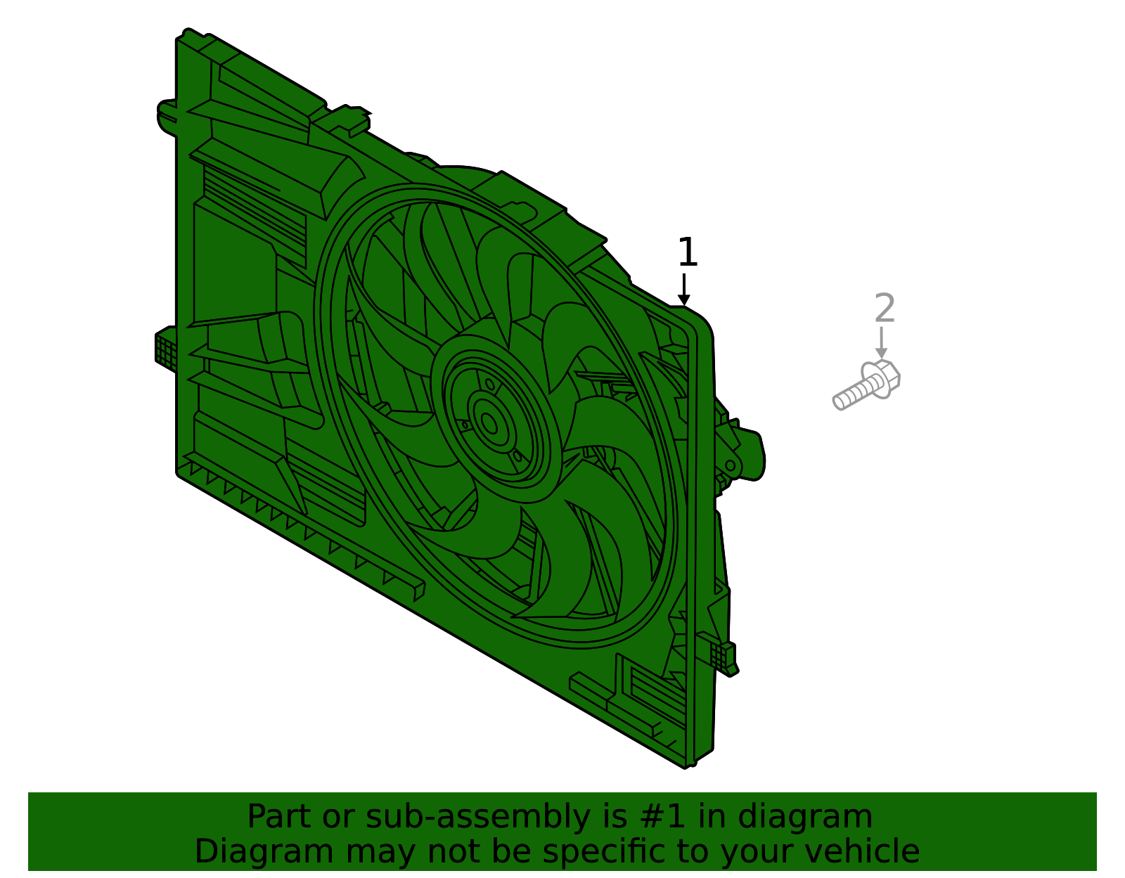 2020-2025 Hyundai Sonata Engine Cooling Fan Assembly 25380-L1500 | OEM ...