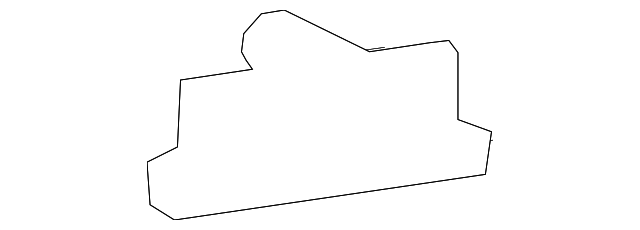 84595934 - Passenger Side Rear Park Assist Alarm Sensor Bracket 2020 ...