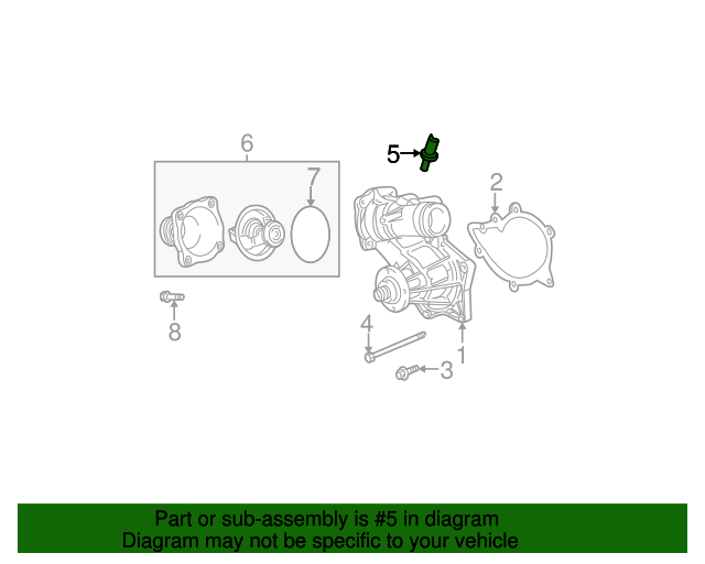 13621703993 - 1994-2006 BMW Coolant Temp Sensor (13-62-1-703-993) | BMW ...