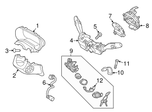2016-2020 Kia Optima Ignition Lock Cylinder 81900-D5B00 | Shop Kia ...