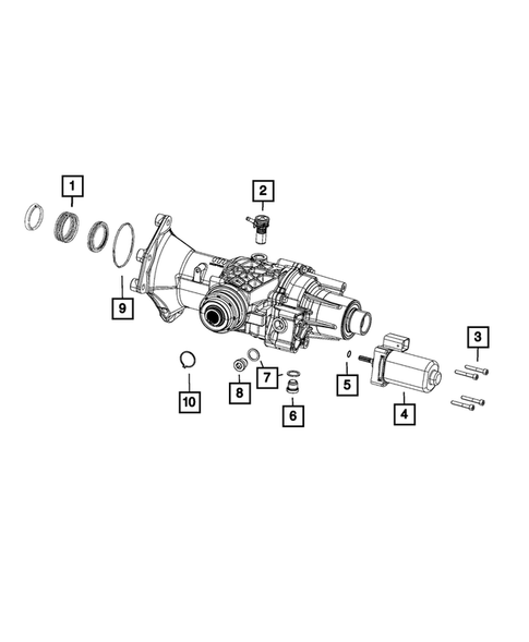 Transfer Case and PTU Assembly for 2020 Jeep Compass | Mopar eStore