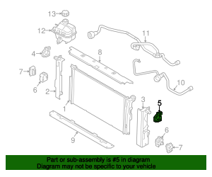 17-11-8-620-732 - Bracket for module, left 2012-2021 BMW | AutoNation Parts