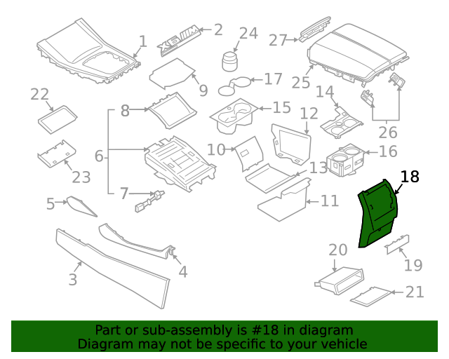 51169399875 - 2019-2022 BMW Rear Panel (51-16-9-399-875) | BMW of South ...