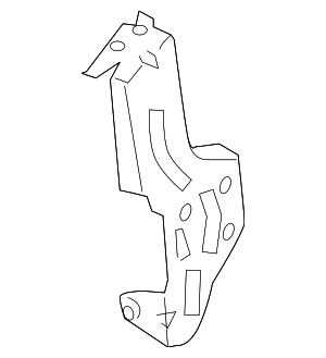 2008-2015 Nissan TITAN Bumper Bracket - Passenger Side (RH) 62214-ZR00A ...