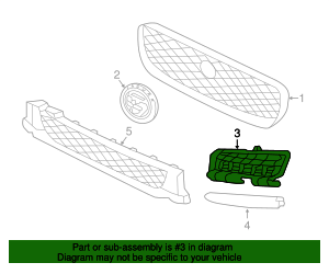 T2H16763 - Outer Grille 2017-2020 Jaguar XF | Land Leaping Genuine ...