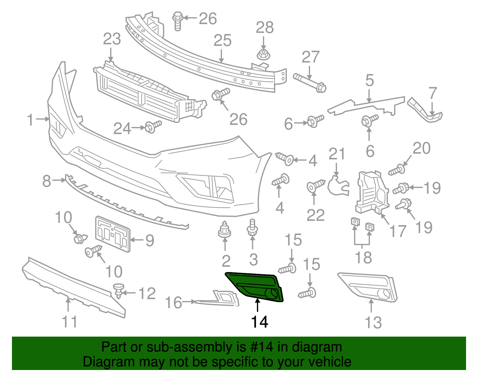 71107-THR-A10 - 2018-2020 Honda Odyssey - Cover L Fog Light | Honda Car ...