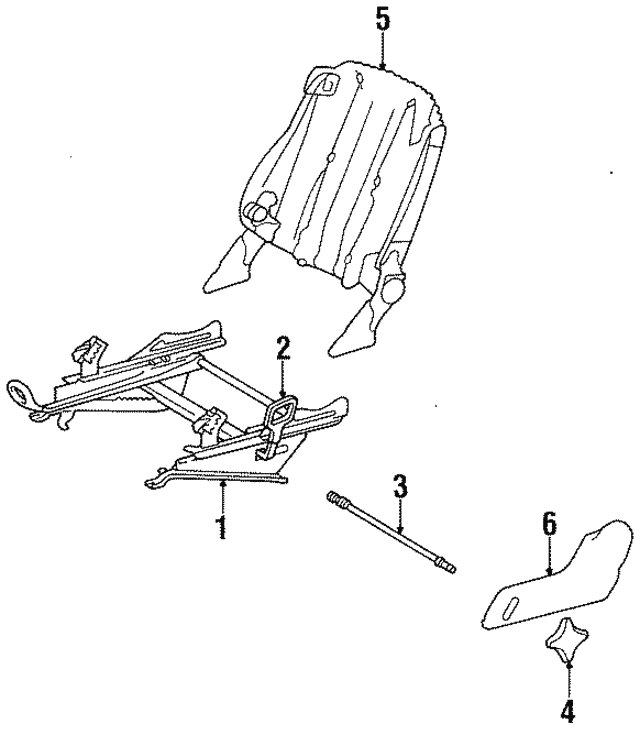 1990-1993 Mercedes-Benz Side Cover 124-918-01-30-9051 | MB OEM Parts
