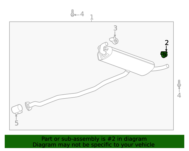 42708943 - Muffler & Pipe Insulator 2020-2024 GM | AwesomeParts.com
