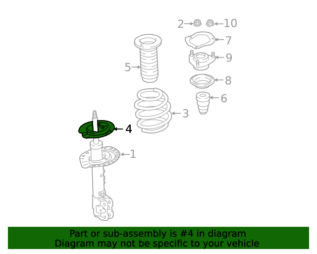 2014-2024 Mitsubishi Lower Insulator 4040A276 | Mitsubishi Parts Warehouse