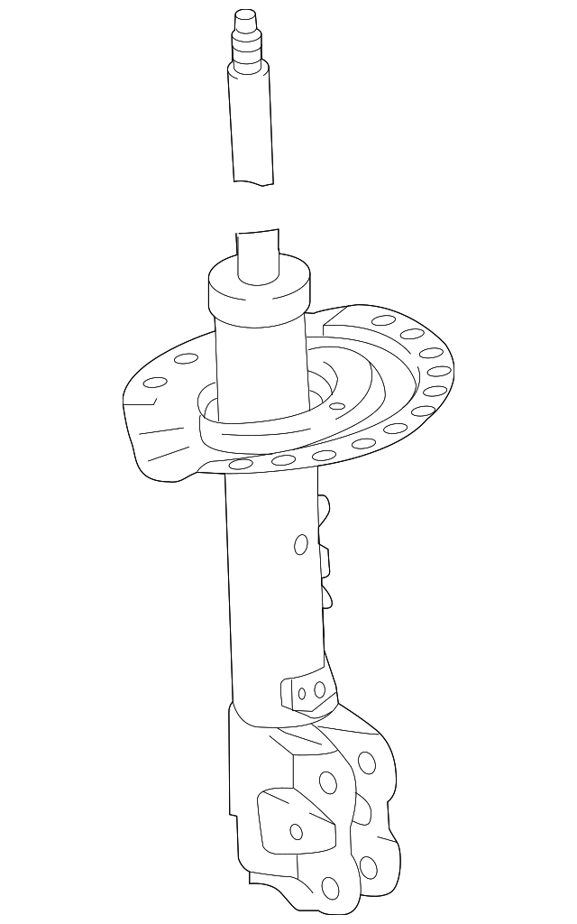 2018-2020 Mitsubishi Eclipse Cross Strut 4060A670 | Mitsubishi Parts ...