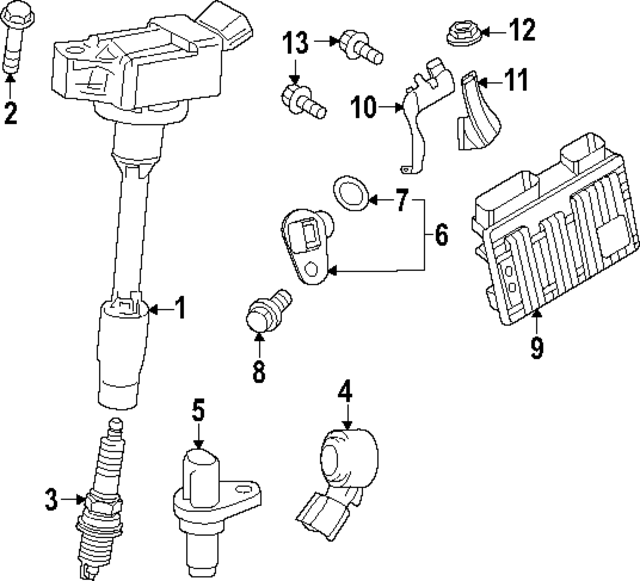 2023-2024 Toyota Engine Control Module (ECM) 89661-47E40 | Toyota Parts ...