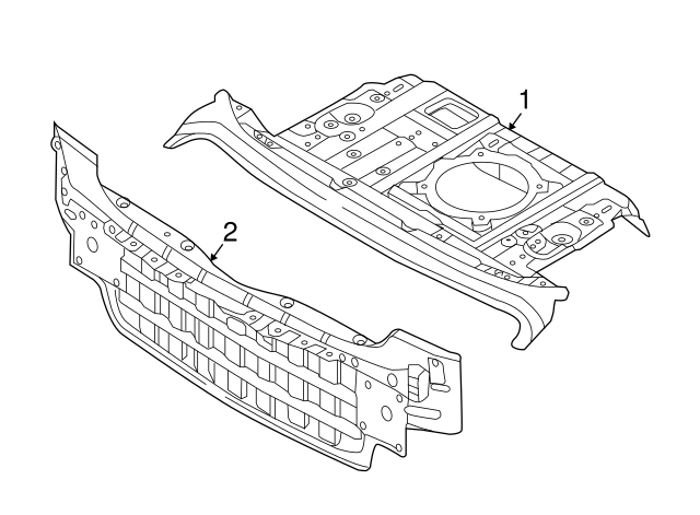 2015-2020 Hyundai Rear Body Panel 69100-B1000 | OEM Parts Online
