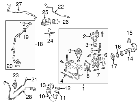 EGR & Related Components for 2014 Audi Q5 | Audi OEM Parts