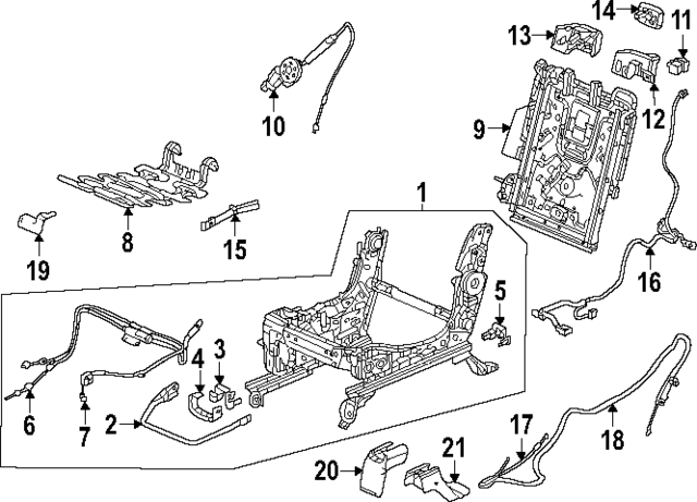 81364-TYA-A21 - Actuator 2023-2024 Honda Pilot | Honda Parts Online