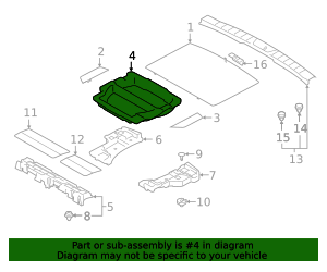 91141SJ000 - Compartment - 2019-2021 Subaru Forester | World OEM Parts ...