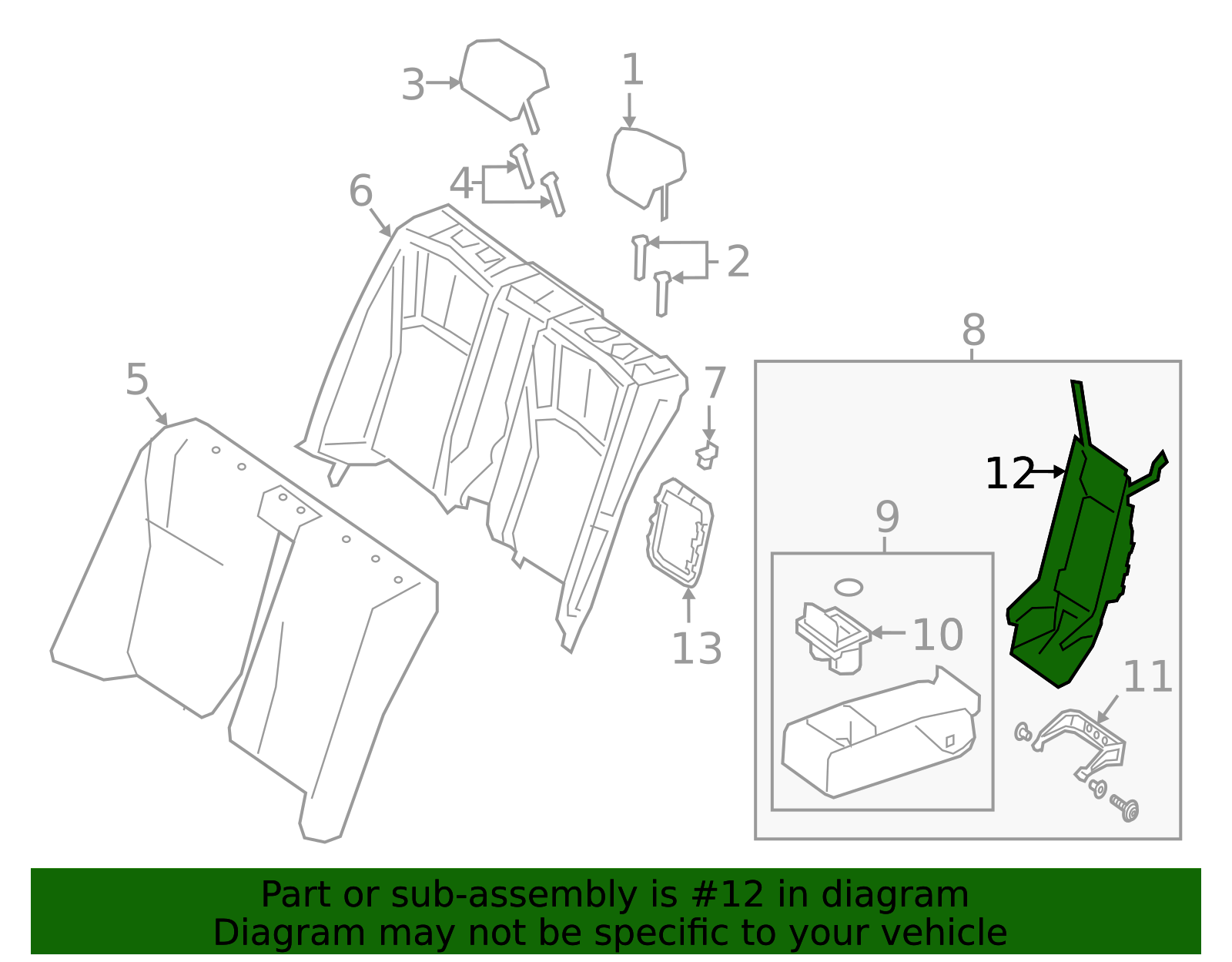 2019-2022 Lexus Back Panel 72860-33460-C0 | OEM Parts Online