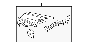 74210-TP6-A00 - Cowl Top Assembly Front Driver - 2010-2015 Honda ...