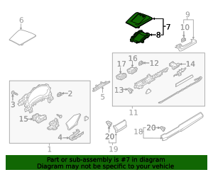 2018-2021 Mazda 6 Upper Cover GRF5-55-41XA | AutoNation Parts
