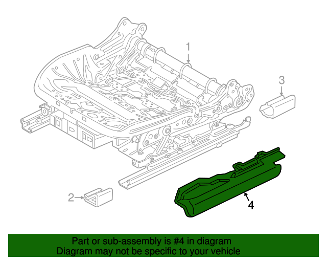 52-10-7-492-933 - Finisher, upper rail, exterior, left 2018-2024 BMW ...
