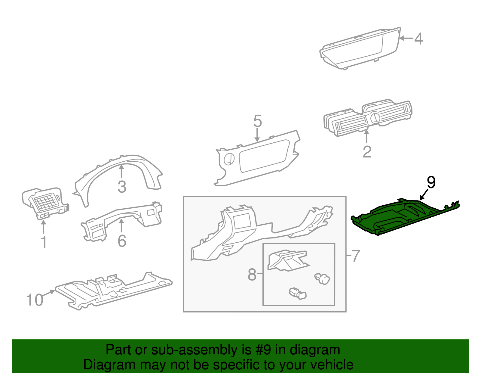55607-30321 - Under Cover 2016-2020 Lexus | AutoNation Parts