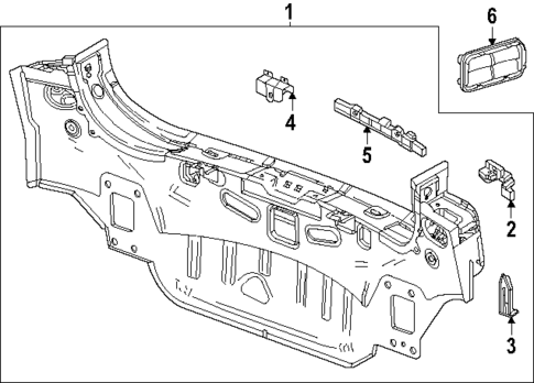 Rear Body for 2025 Chevrolet Equinox | GM Parts Center