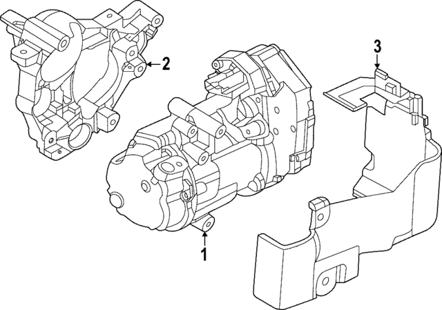 2023-2024 Nissan ARIYA Compressor 92600-5MP0A | TascaParts.com