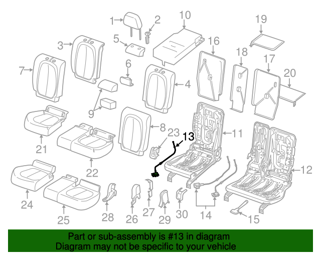 Genuine BMW 52-20-7-432-607 | Release Cable | FREE Shipping on Most ...
