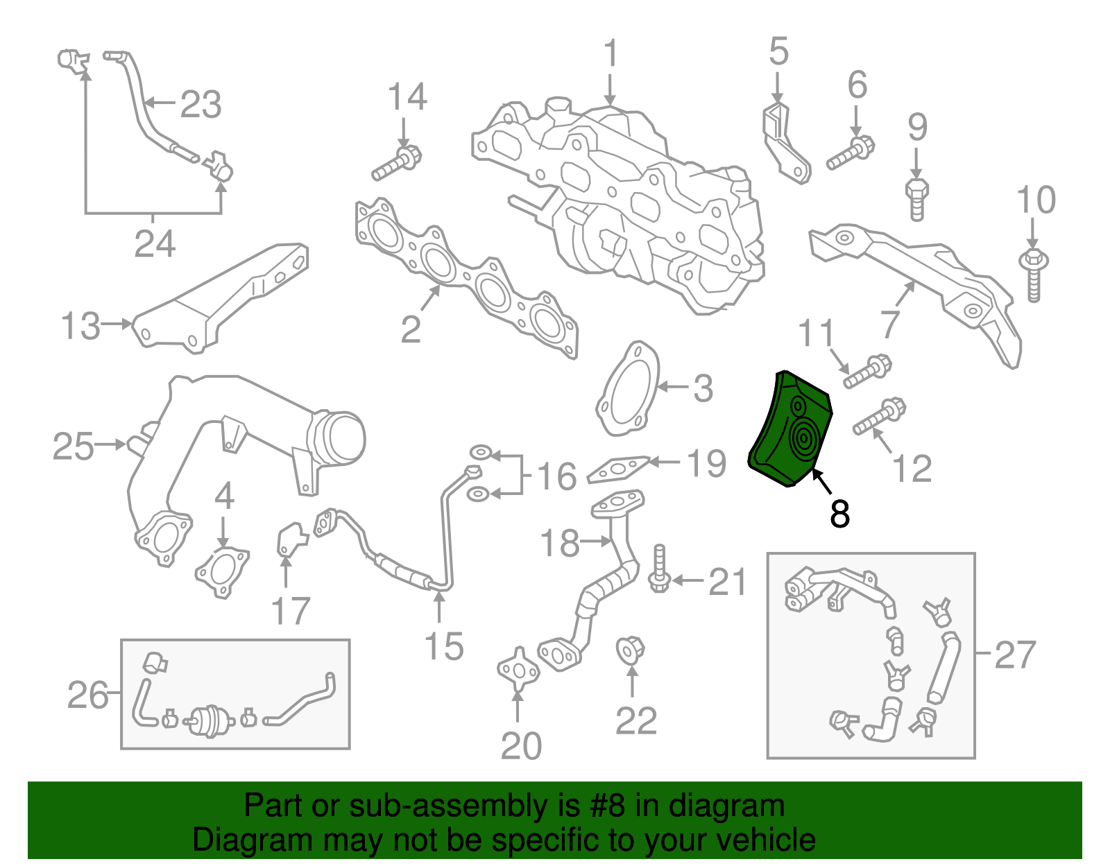28528-2B740 - Heat Shield 2017-2020 Kia Soul | Kia.Parts Store