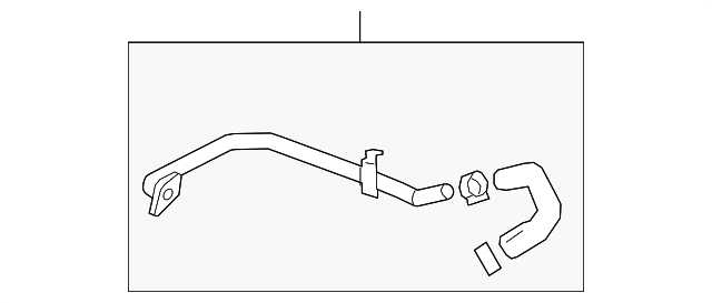2019-2025 GM Engine Coolant Air Bleed Pipe 55509225 GM | GMPartsDirect.com