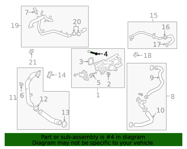 2020-2023 GM Control Valve Bolt 11548166 | GMPartsDirect.com