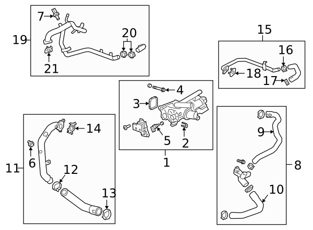 2019-2020 GM Pipe Assembly Gasket 55504554 | TascaParts.com