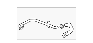 2019-2025 GM Engine Coolant Air Bleed Pipe 55509225 GM | GMPartsDirect.com