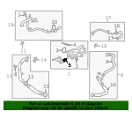2019-2021 GM Engine Coolant Temperature Sensor 55488246 | GMPartsDirect.com