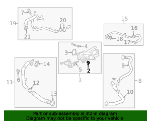 2016-2020 GM Temp Sensor Retainer 55575090 | TascaParts.com