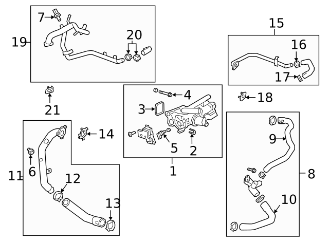 55516369 - Engine Coolant Flow Control Valve 2019-2024 GM | Chevrolet ...