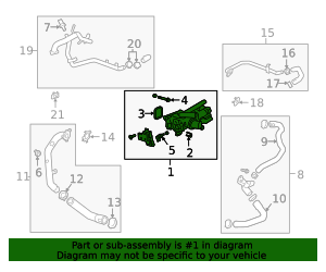 2019-2025 GM Control Valve (Replaces Part Number 55512103) 55516369 GM ...