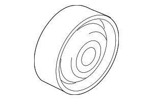 Genuine Idler Pulley for 2006-2012 Hyundai | Part# 25287-25010 ...