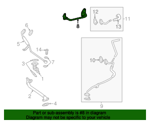 Hose 12703822 GM | GMPartsDirect.com