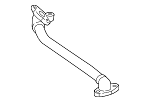 2017-2024 GM Turbocharger Oil Lower Return Pipe 12705525 GM ...