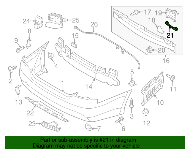 2013-2016 Hyundai Equus Stay Bracket Bracket 86636-3N000 | OEM Parts Online