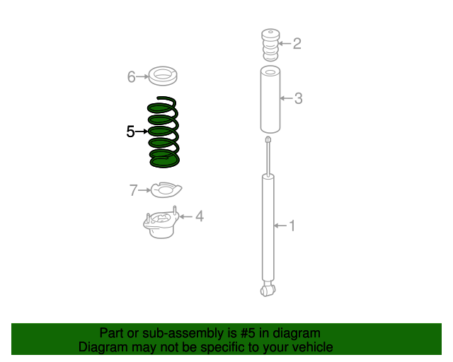 2008-2020 Mercedes-Benz Coil Spring 204-324-06-04 | MB Parts Center