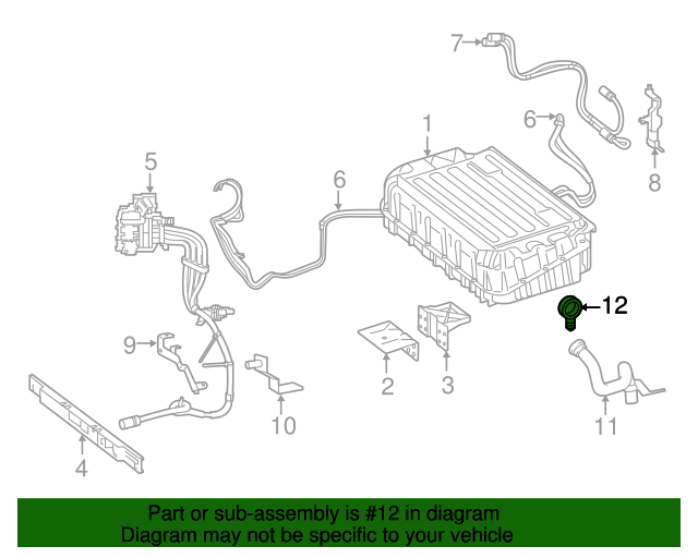 2015-2020 Mercedes-Benz Vent Tube Clamp 001-995-38-02 | MB Parts Center
