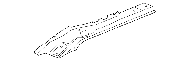 Passenger Side Rear Compartment Floor Panel Rail 84661990 | TascaParts.com